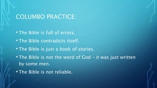 Columbo's Final Thoughts | PPTX