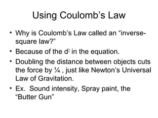 Columbs law pp | PPT