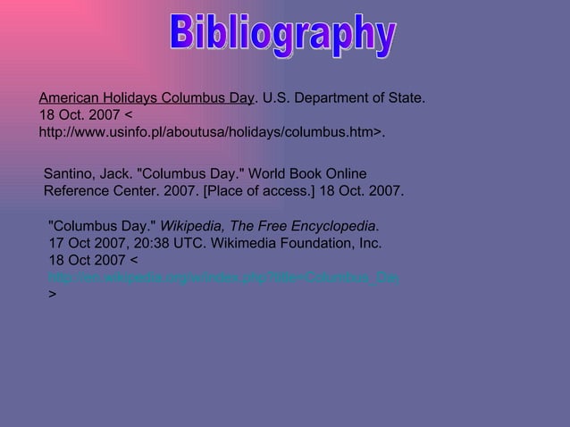 Columbus Day Final | PPT