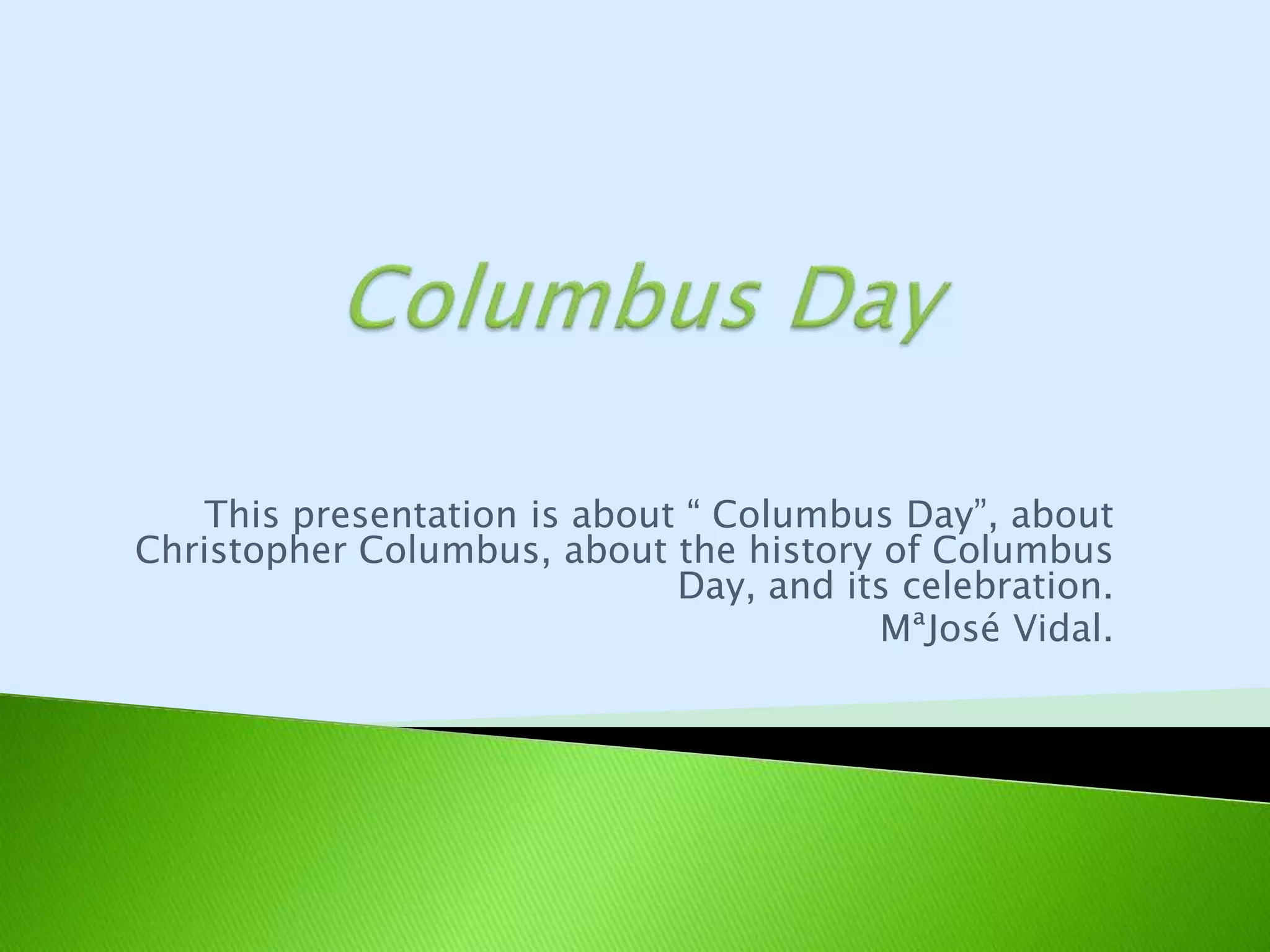 Columbus day | PPT