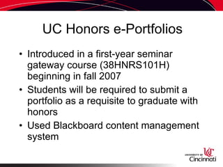 E-Portfolios for Student Success | PPT