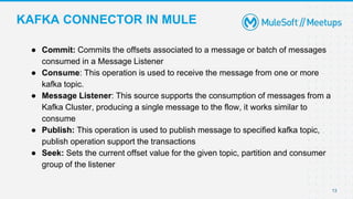 Columbus mule soft_meetup_aug2021_Kafka_Integration | PPT