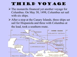 Columbus' voyages | PPT