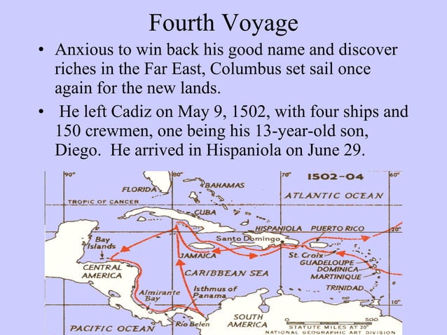 Columbus' voyages | PPT