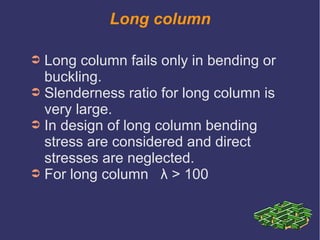 vilas Nikam- Mechanics of structure-Column | PPT