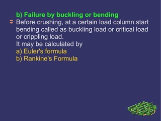 vilas Nikam - Mechanics oof Structure-Column | PPT