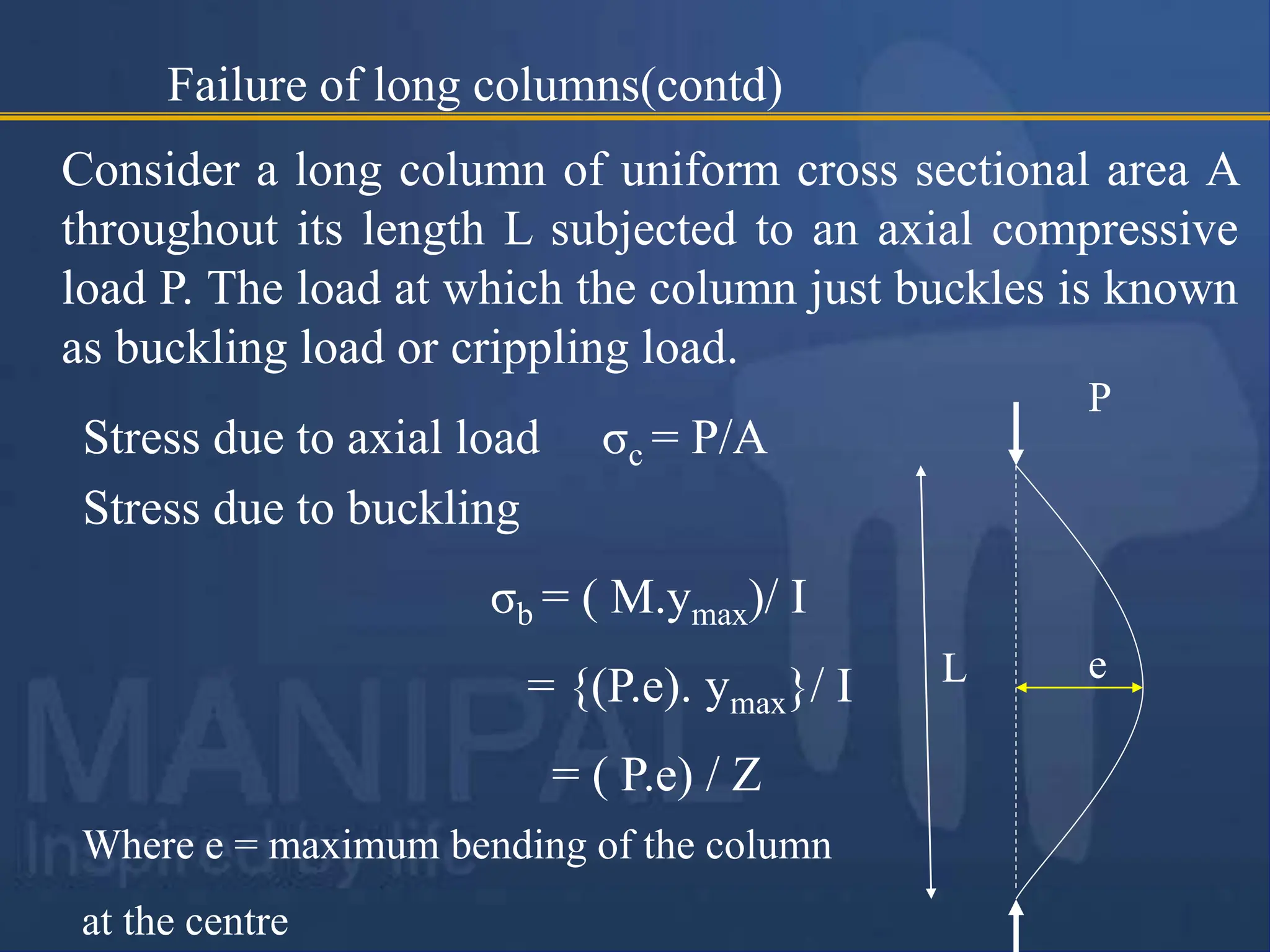 Types of Column loading conditions and Design.ppt