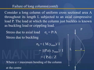 Types of Column loading conditions and Design.ppt