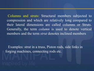 Types of Column loading conditions and Design.ppt