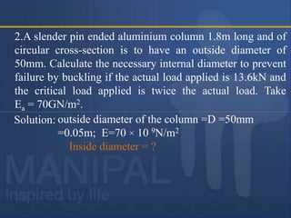 Types of Column loading conditions and Design.ppt