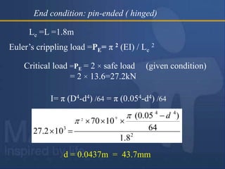 Types of Column loading conditions and Design.ppt