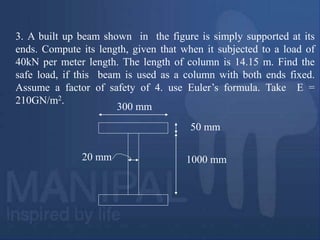Types of Column loading conditions and Design.ppt