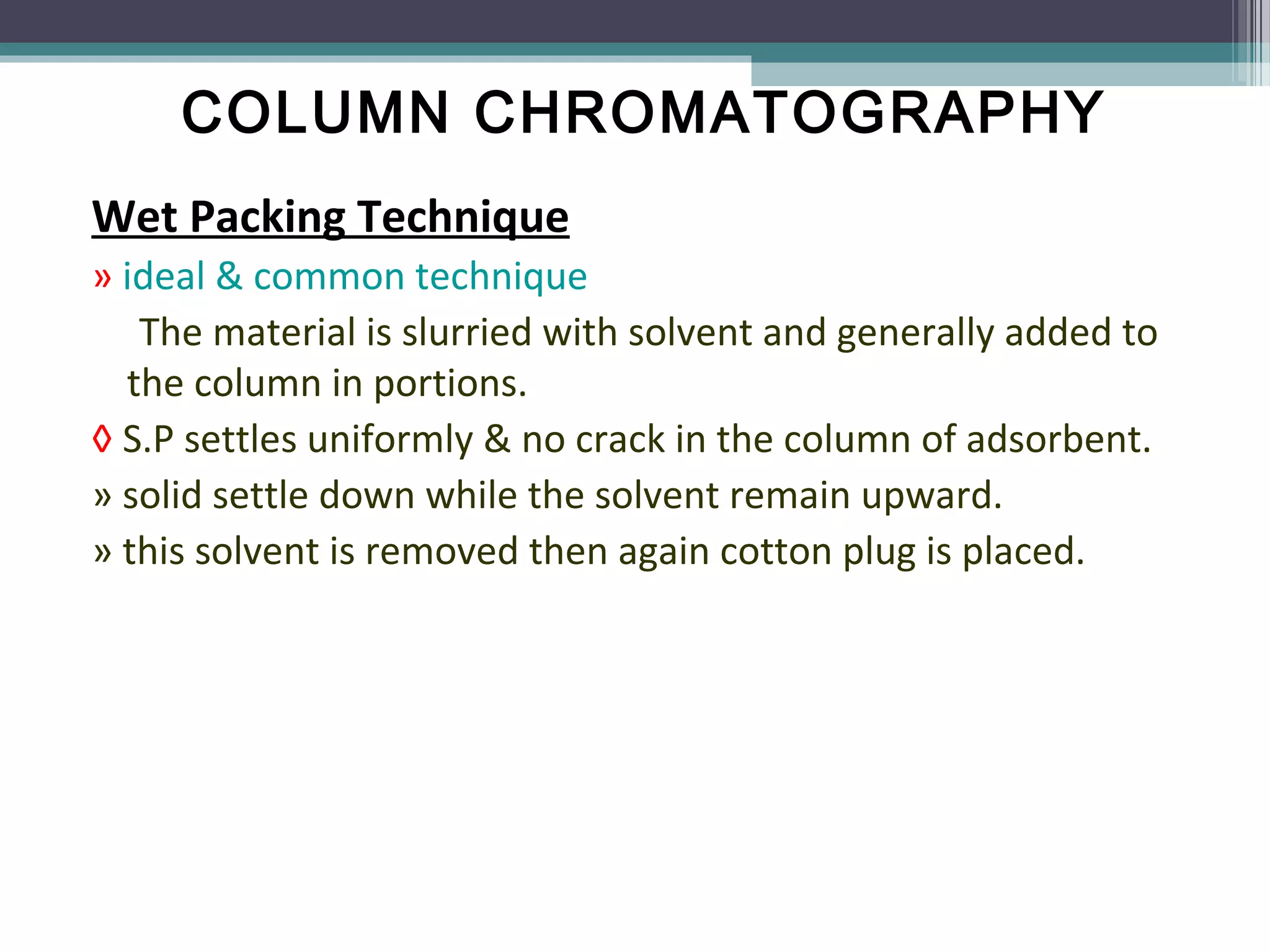 Column chromatography | PPT