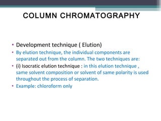 Column chromatography | PPT