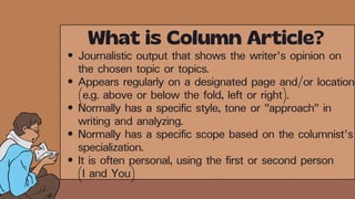 Column-Writing.pdf hgssfgefgkffdgbnxjshgfdfg | PDF