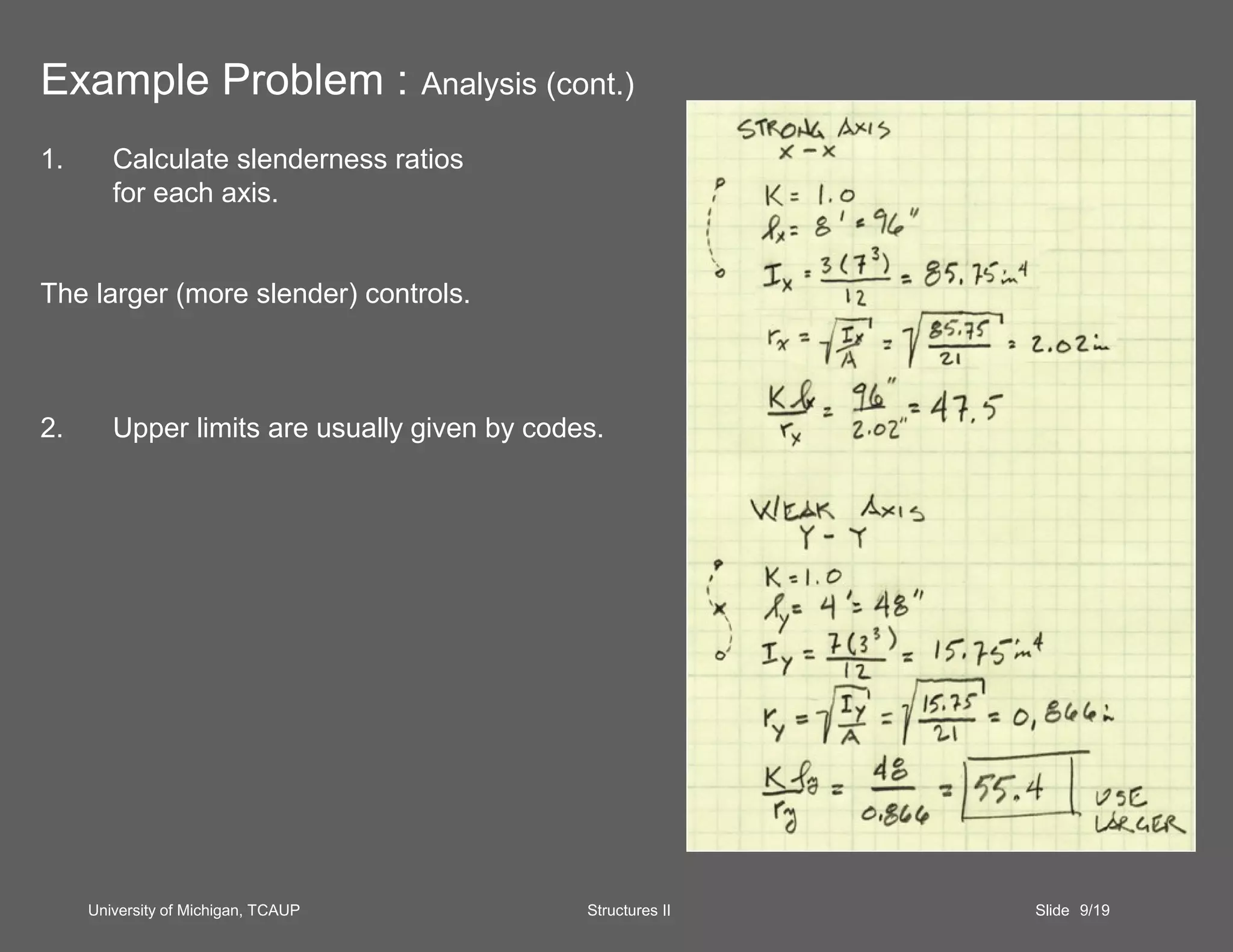 Column analysis and design | PPT