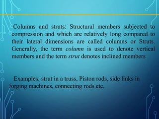 Column and Strut .ppt