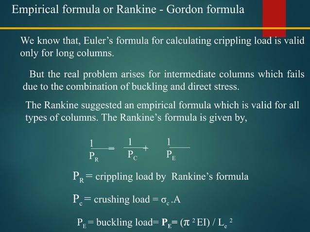 Column and Strut.ppt/ A complete guide on coloumn bending/failure | PPT