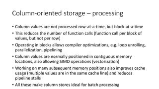 Columnar databases on Big data analytics | PDF