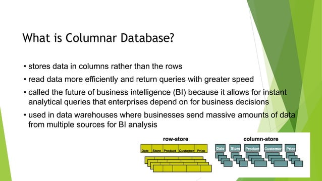 Columnar Databases 1 Pptx