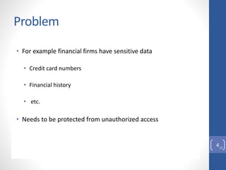 Column Level Encryption in Microsoft SQL Server | PPTX
