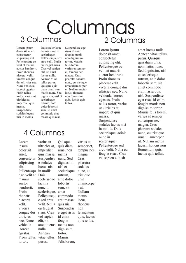 Columnas | PDF