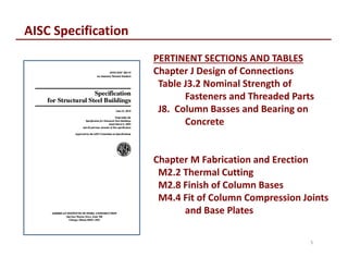 Column base plates_prof_thomas_murray | PDF