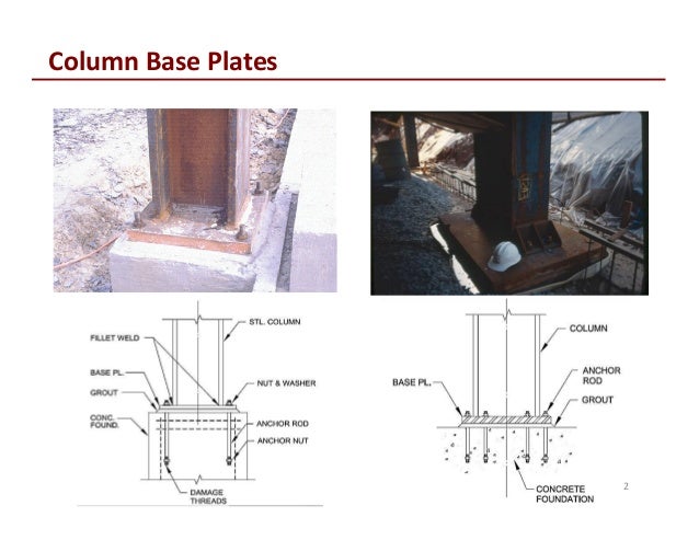 Column base plates_prof_thomas_murray