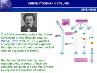 Chromatographic Column chemistry | PPTX