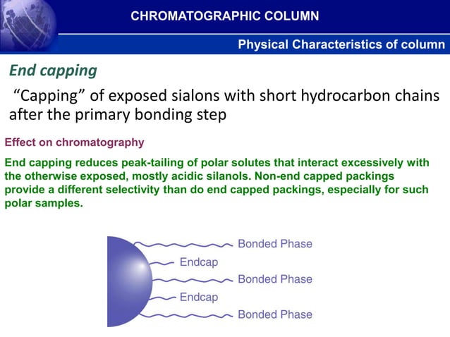 Chromatographic Column chemistry | PPTX