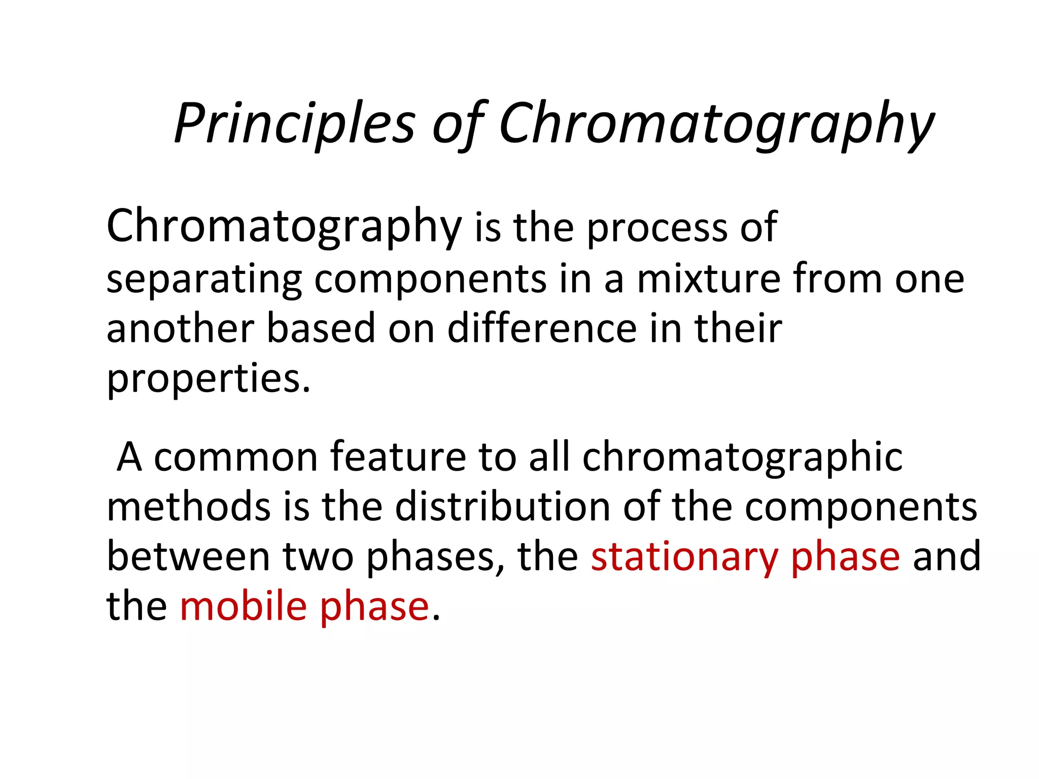 Chromatography | PPT