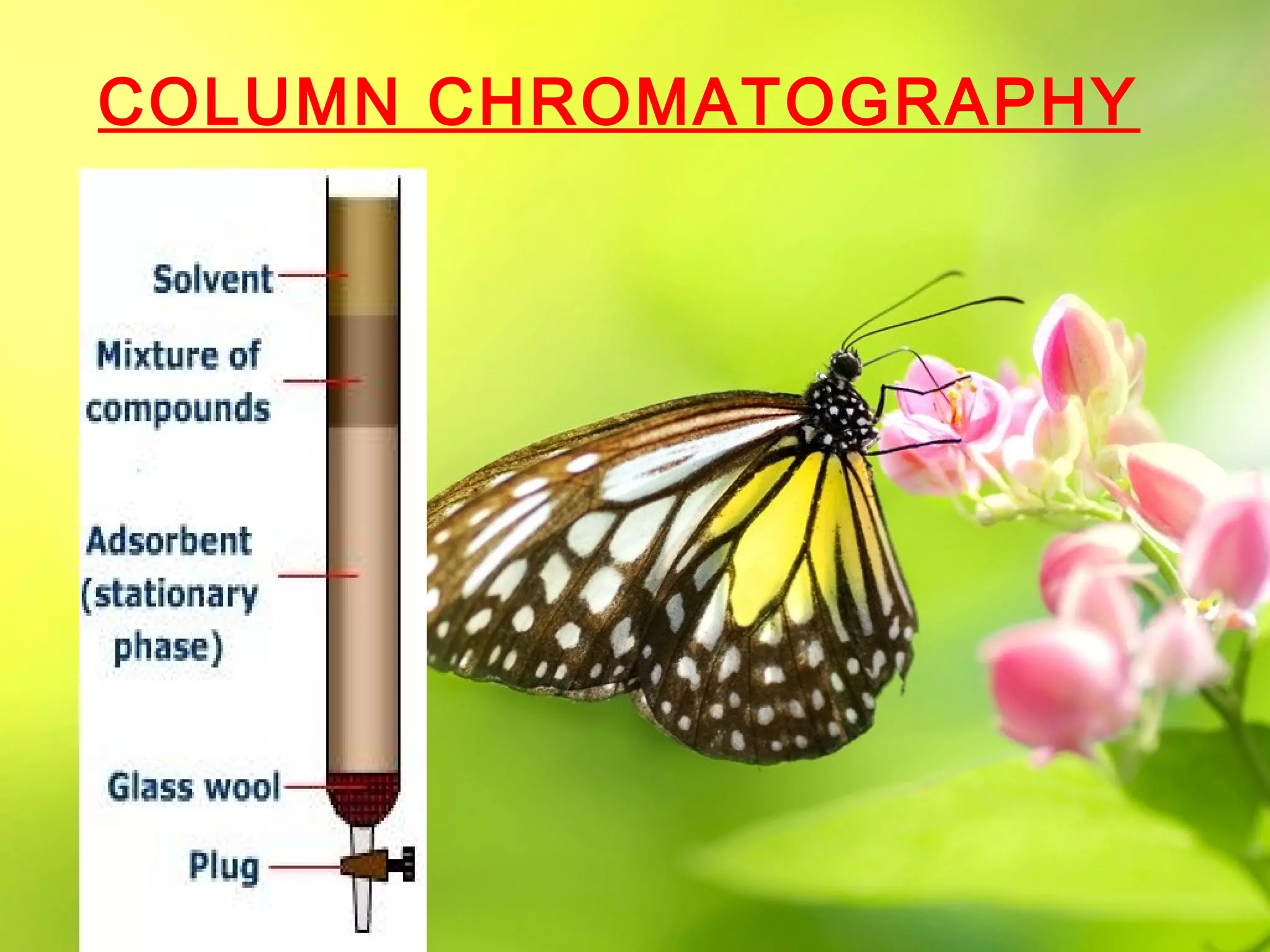 Column Chromatography ppt | PPT