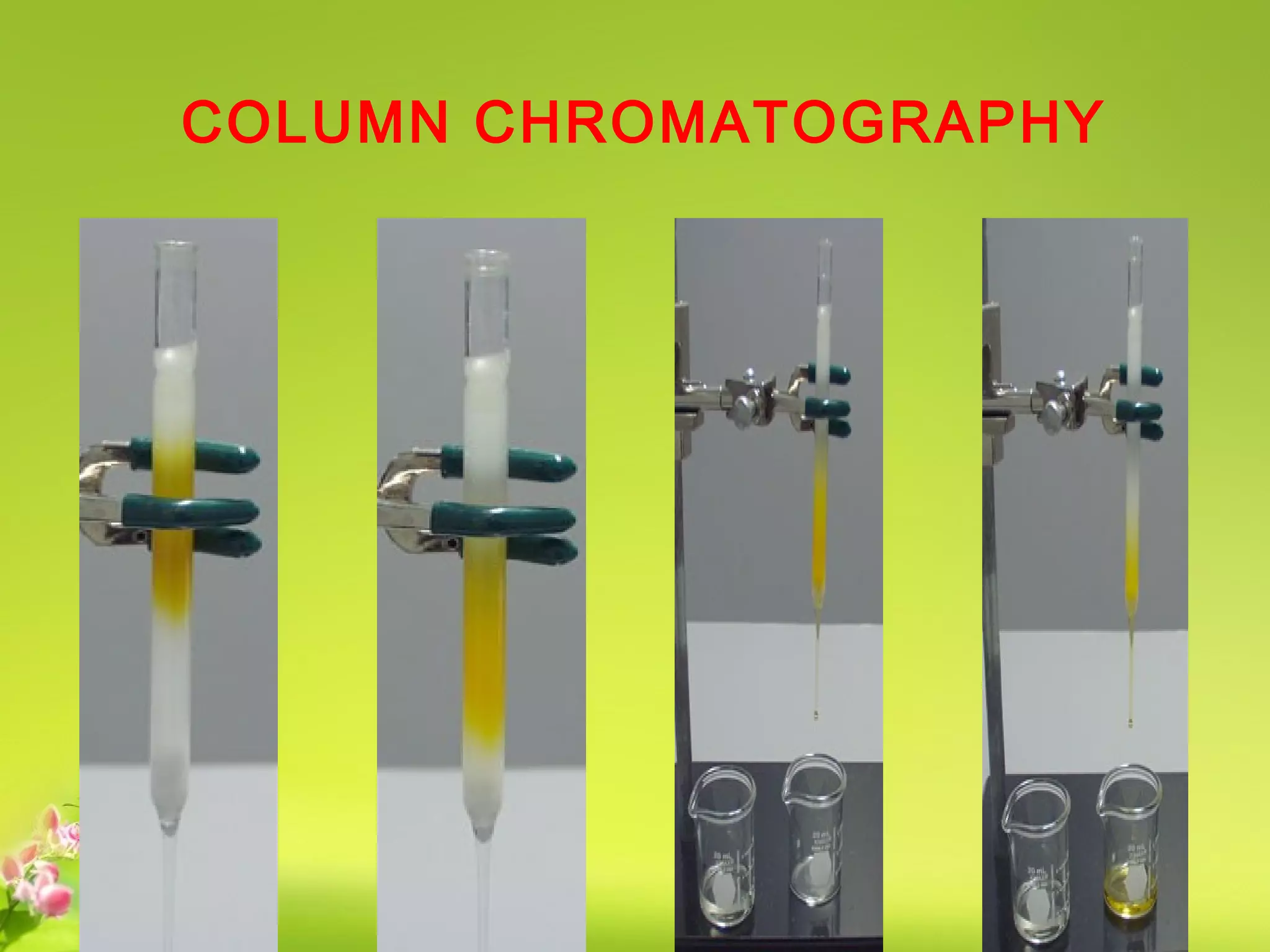 Column Chromatography ppt | PPT