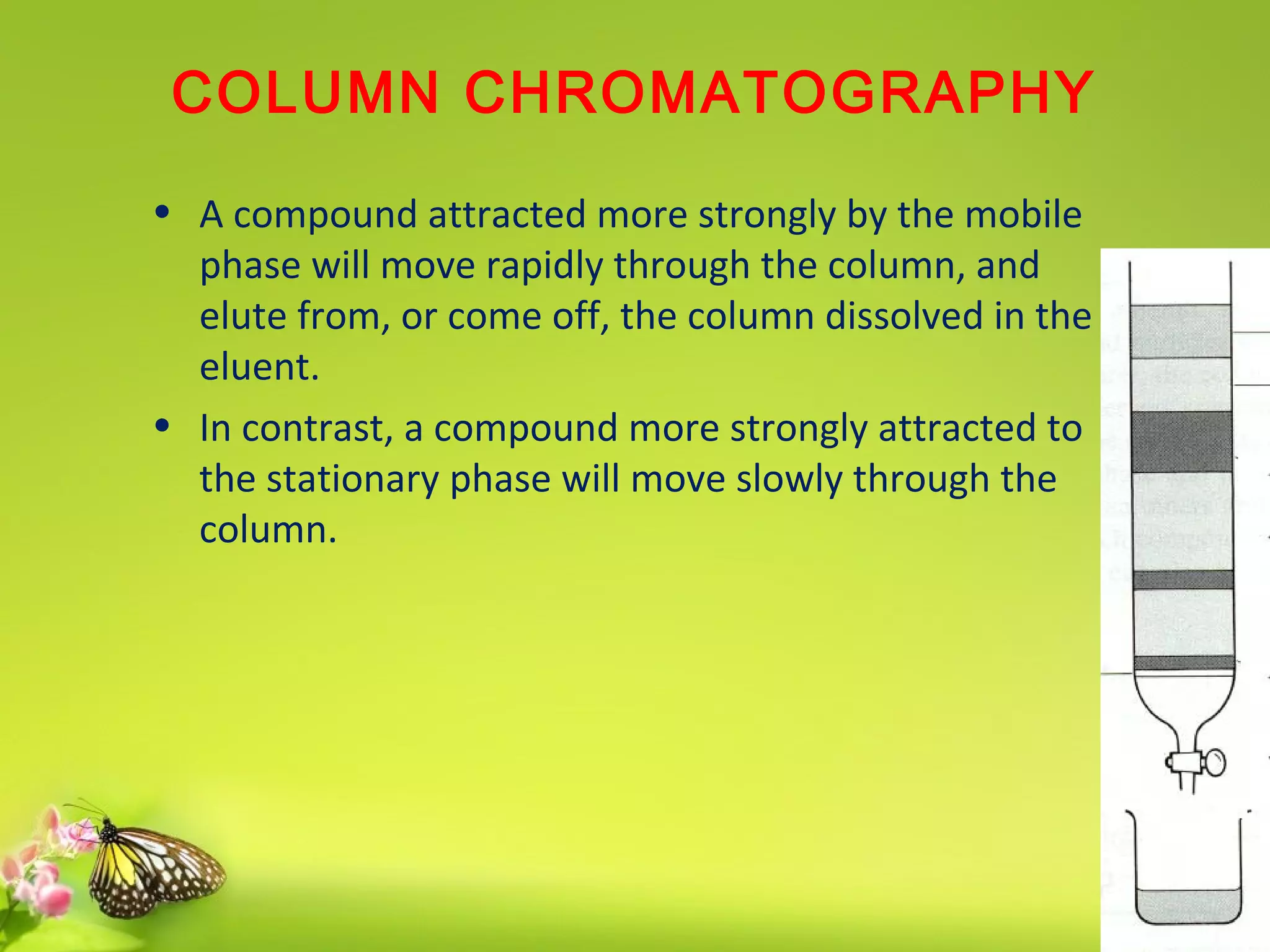 Column Chromatography ppt | PPT