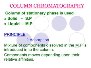 Column chromatography | PPT