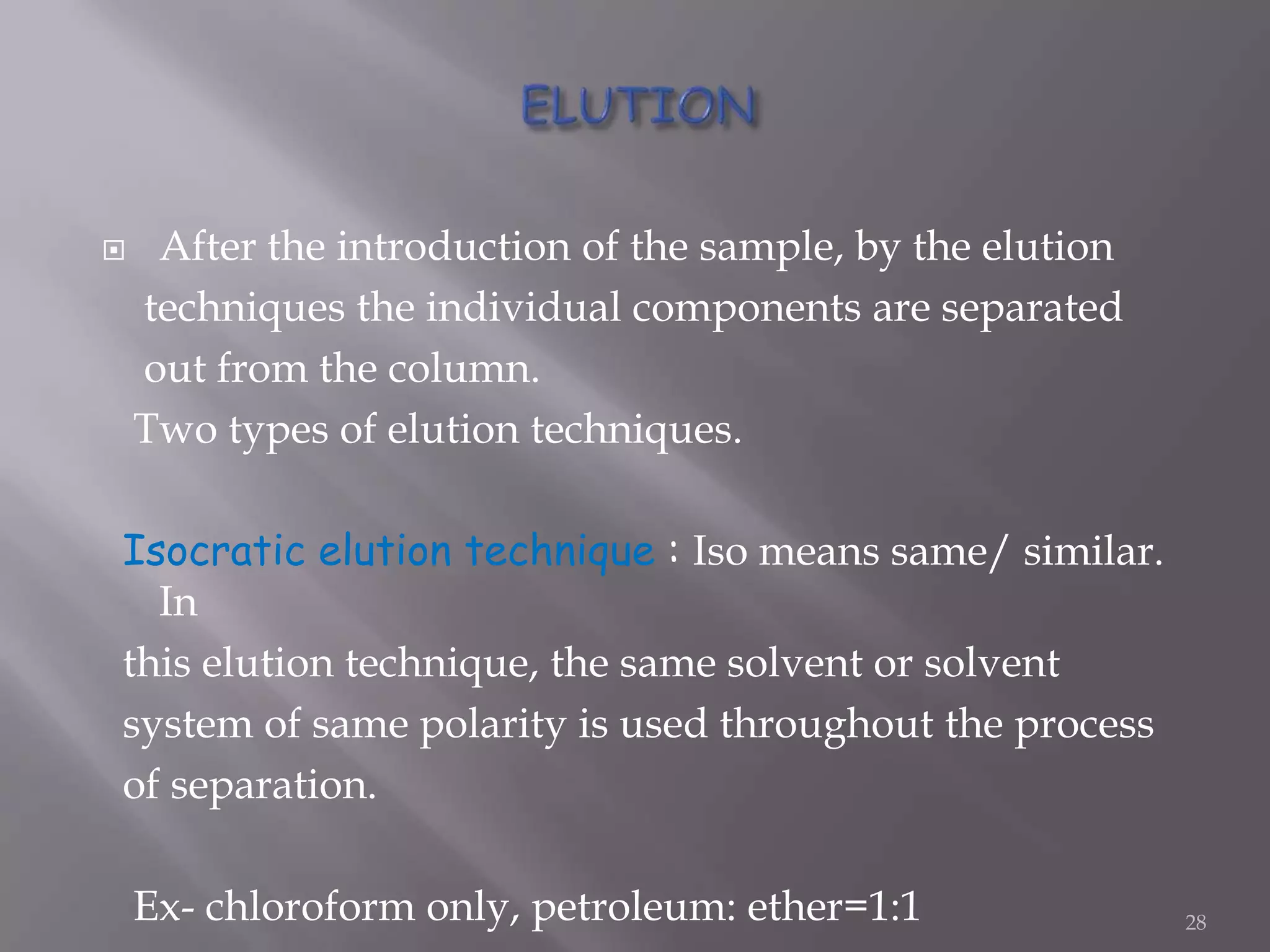 Column chromatography | PPTX
