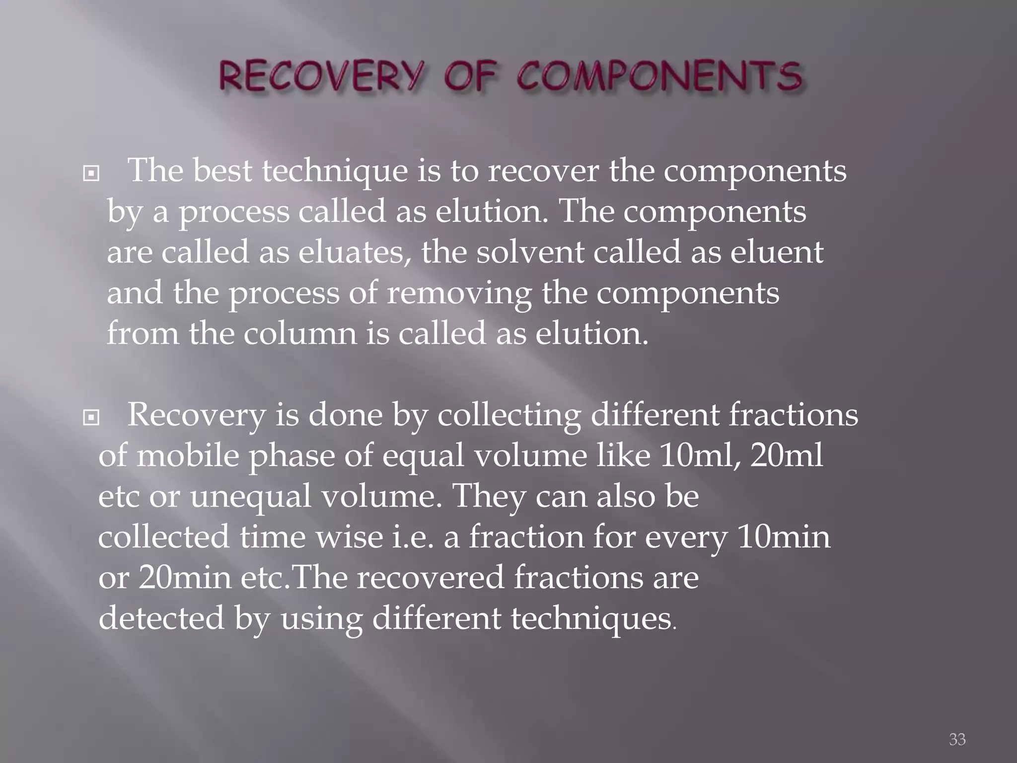 Column chromatography | PPTX