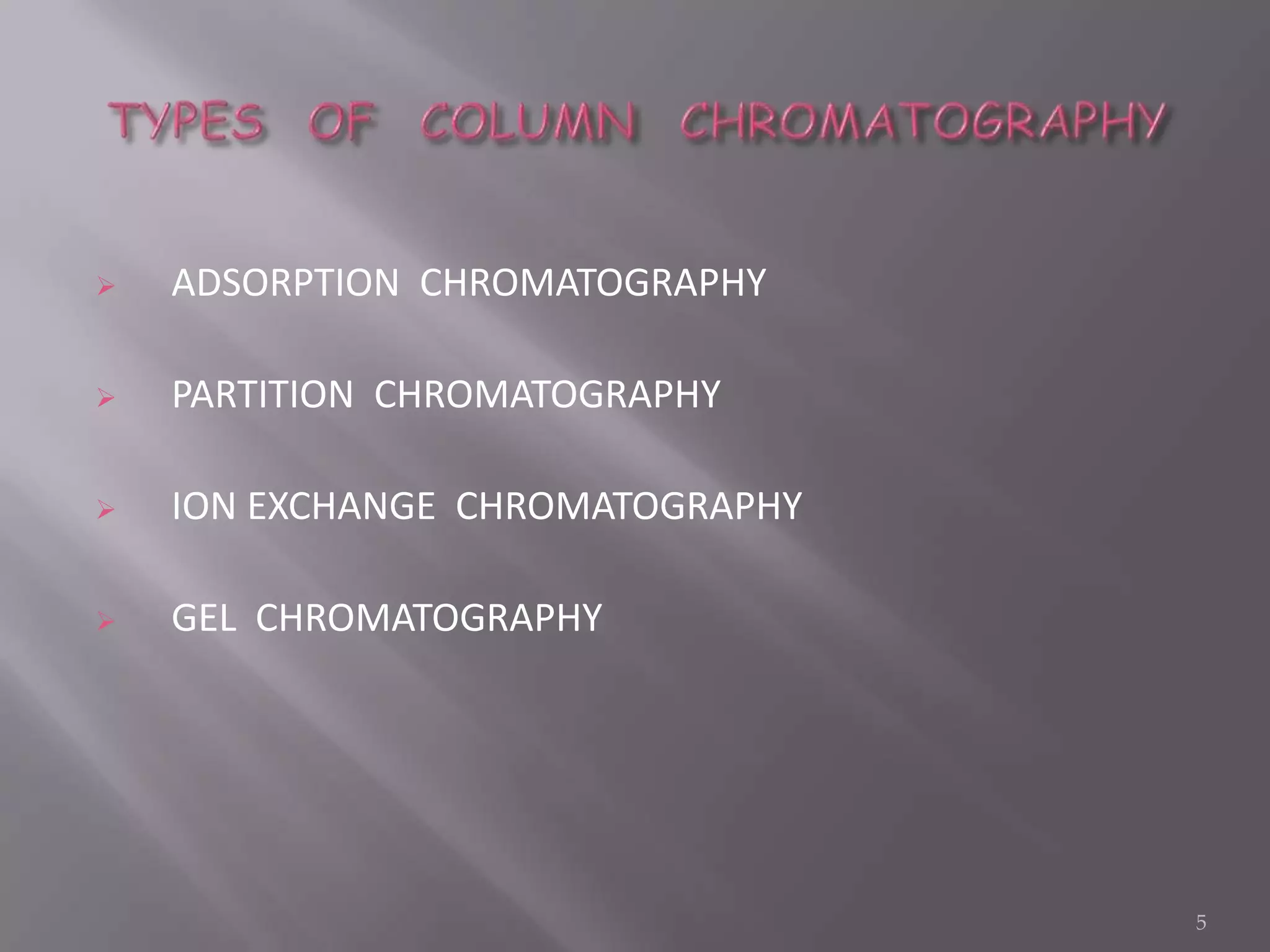 Column chromatography | PPTX