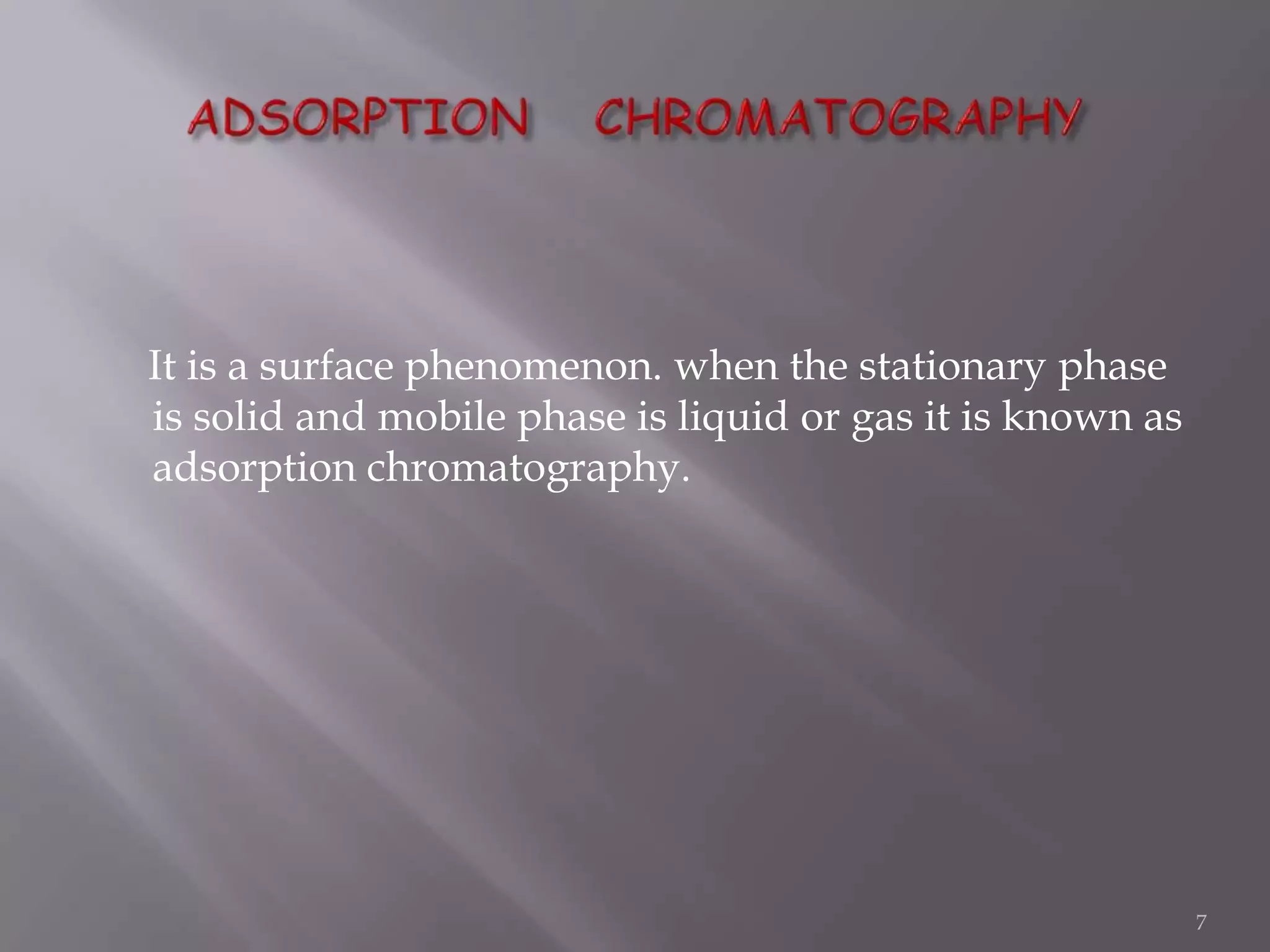 Column chromatography | PPTX