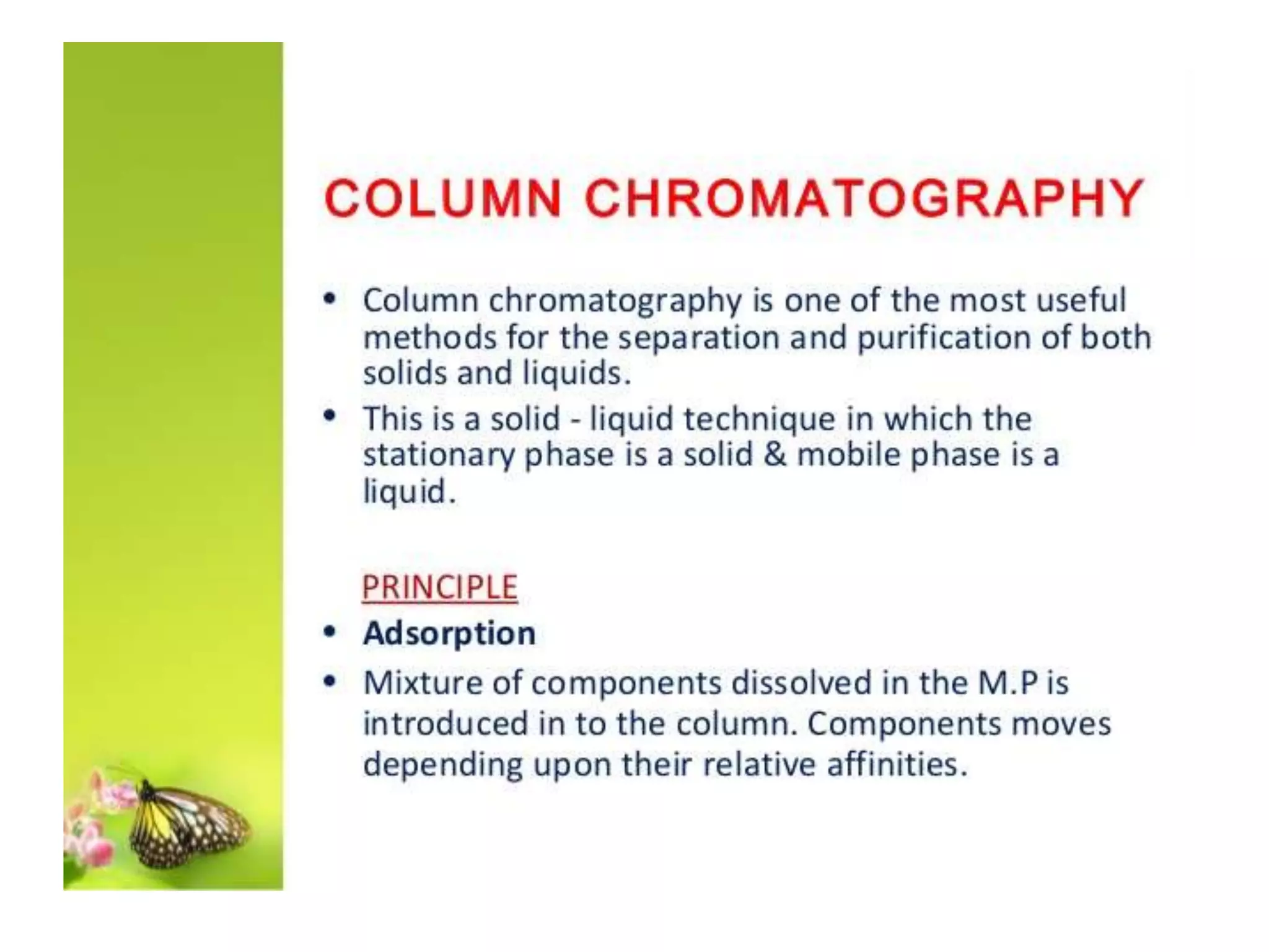 Column chromatography | PPTX