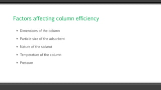 Column chromatography | PPTX
