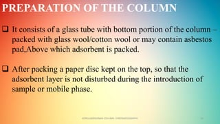 Column Chromatography | PDF