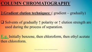 Column Chromatography | PDF
