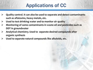 Column chromatography | PPTX