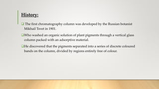 Column Chromatography | PPTX