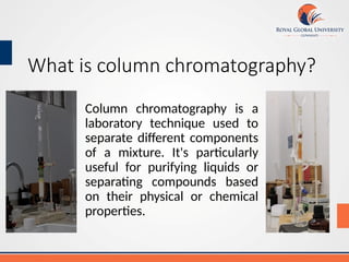 column chromatography (described..).pptx