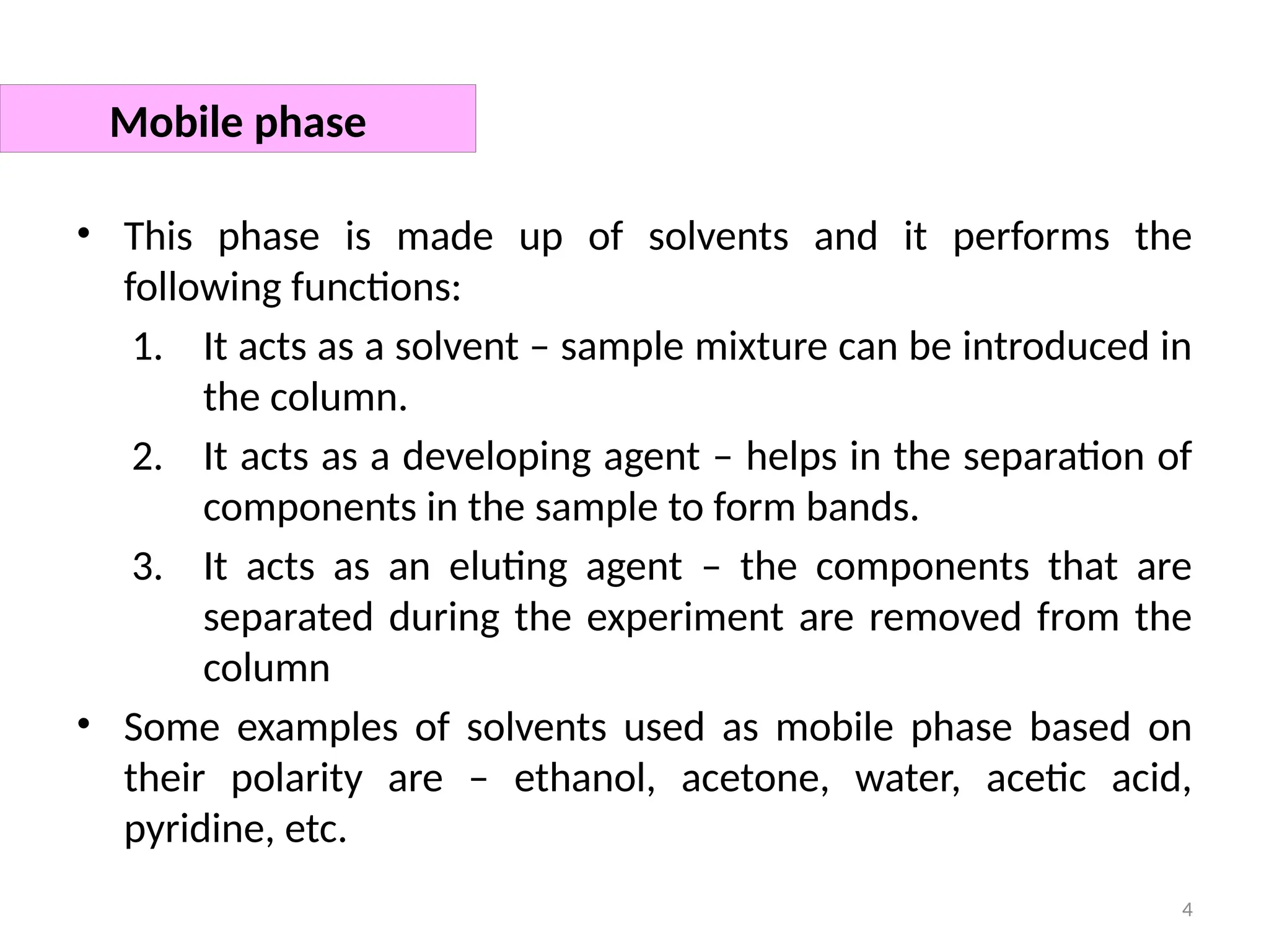 Column Chromatography principle and applications.pptx