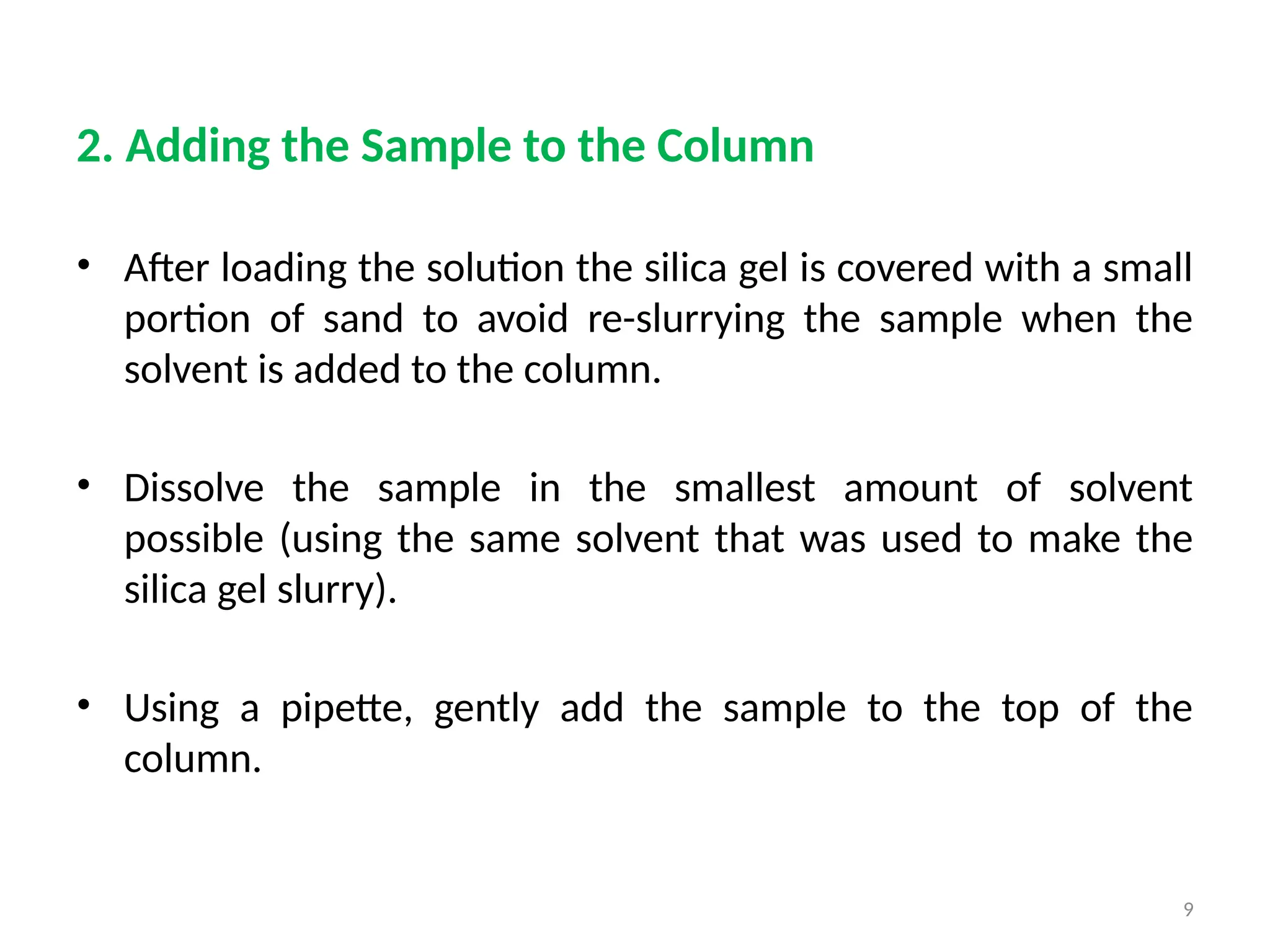 Column Chromatography principle and applications.pptx