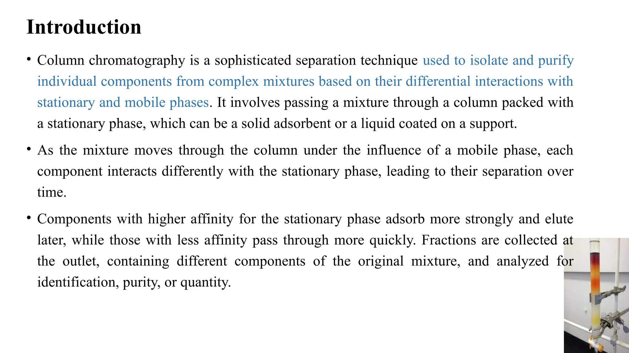 Column Chromatography Explained: Adsorption & Partition Types ...