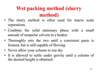 Columnchromatography | PPTX